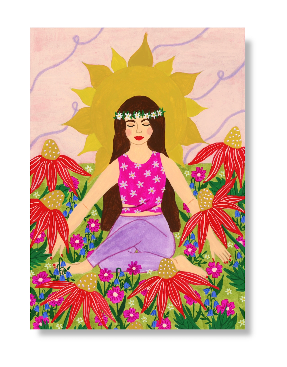 A5 ART PRINT ZONNEGODIN – Lovers & Collectors